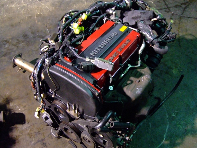 JDM MITSUBISHI 4G63 EVO 4 2.0L TURBO EVOLUTION ENGINE AWD MT TRANSMISSION - JDM Tokyo Motor Imports