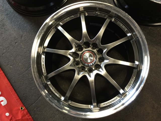 JDM VOLKRACING CE28 18'' INCH MAGS ONLY WHEELS 18X8.5 5X114.3 OFFSET ...