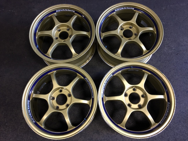 JDM ADVAN RG GOLD RIMS 17X7.5JJ 5X114.3 MAGS ONLY FOR SALE - JDM Tokyo ...