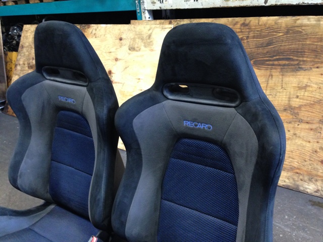 JDM MITSUBISHI LANCER EVOLUTION OEM RECARO SEATS CT9A EVO 8 PAIR - JDM ...