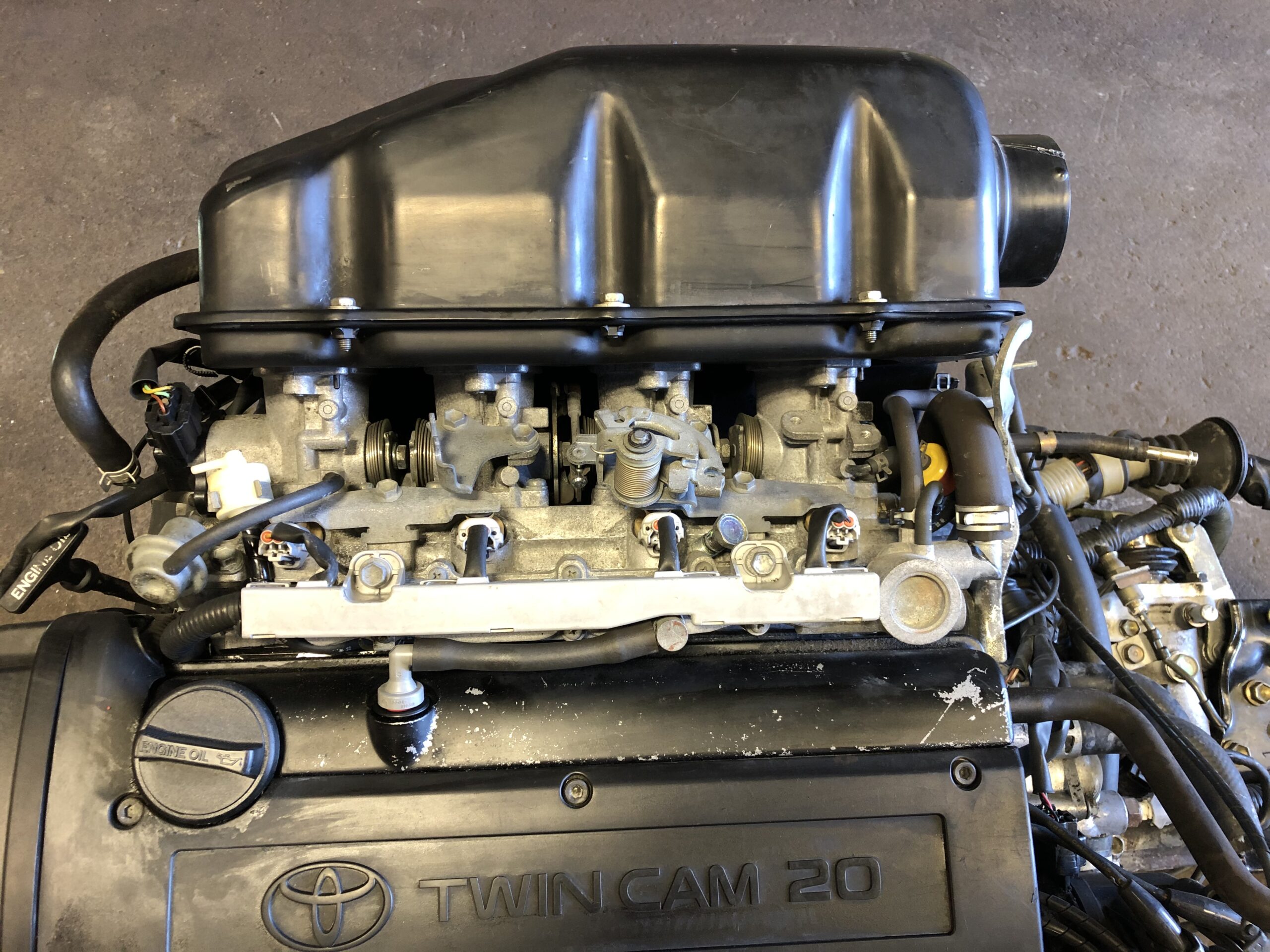 JDM TOYOTA COROLLA LEVIN 4AGE BLACKTOP TWIN CAM 20 VALVE COMPLETE ...