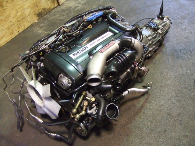 JDM NISSAN SKYLINE GTR RB26DETT R32 ENGINE WITH MT AWD TRANSMISSION HARNESS ECU SUPER CLEAN ...