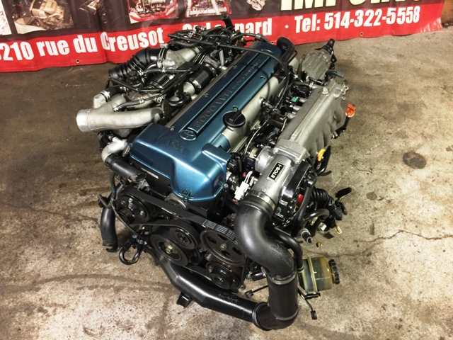 JDM TOYOTA 2JZ ENGINE TURBO ARISTO MOTOR 2JZGTE VVTI TWIN TURBO MOTOR ...