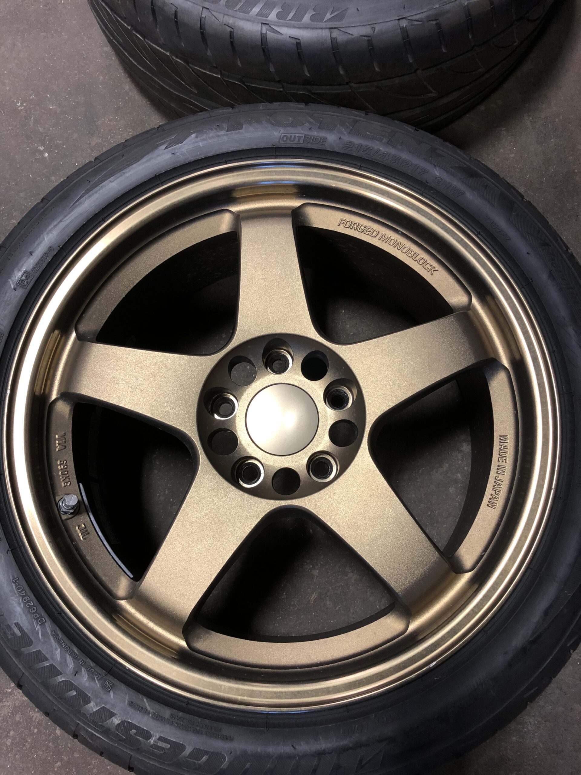JDM NISMO LM GT4 BRONZE 17 INCH WHEELS FOR SALE MAGS BRIDGESTIONE ...